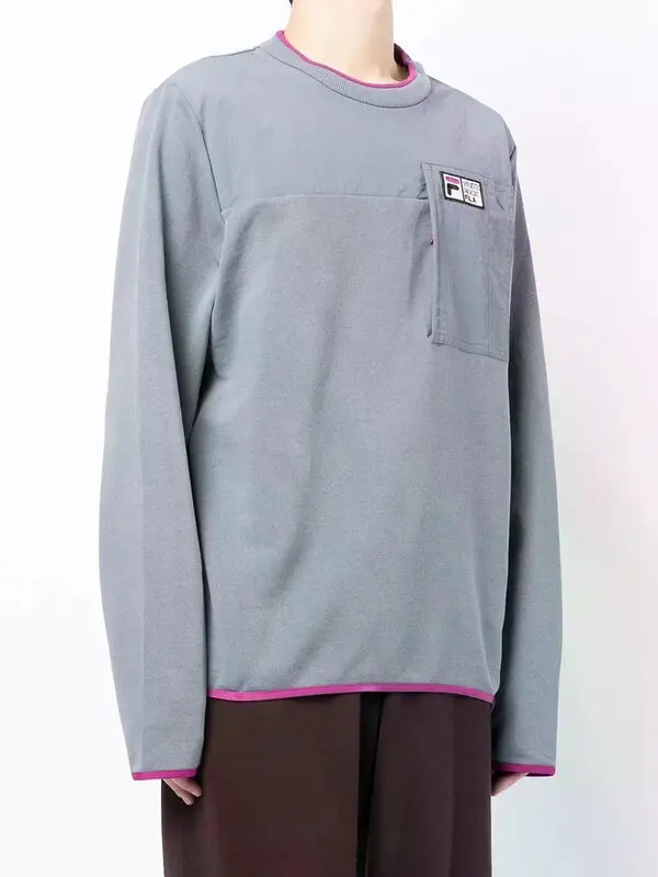 FILA Recycled Cotton-blend Sweatshirt - Grey