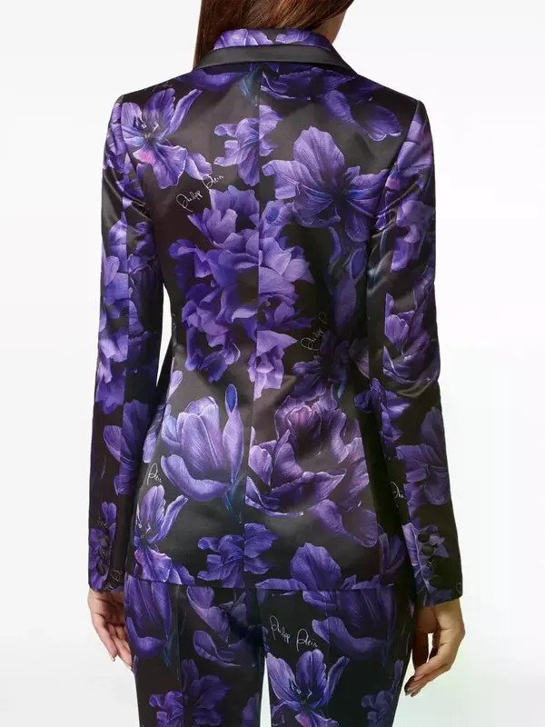 Philipp Plein Floral-print Blazer