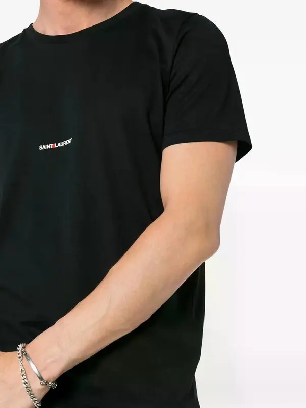 Saint Laurent Logo-print Cotton T-shirt
