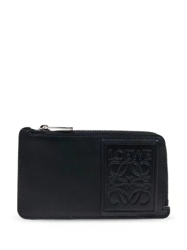 Loewe Anagram Leather Coin Card Holder