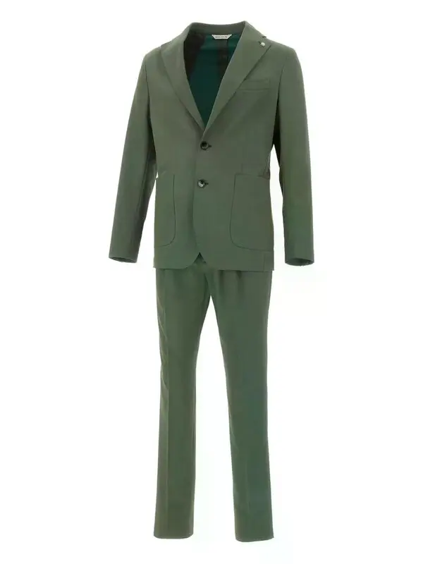 MANUEL RITZ Single-breasted Suit - Green