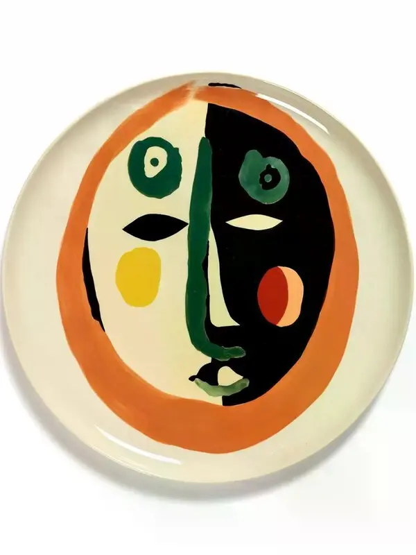 SERAX X Feast Face 1 Serving Plate - Multicolour