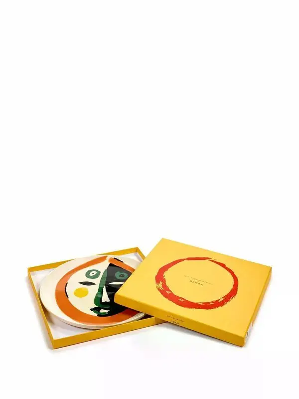 SERAX X Feast Face 1 Serving Plate - Multicolour