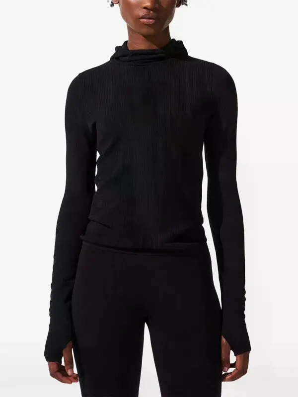 Perfect Moment Seamless Hooded Top