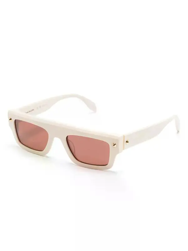 Alexander McQueen Square-frame Tinted Sunglasses