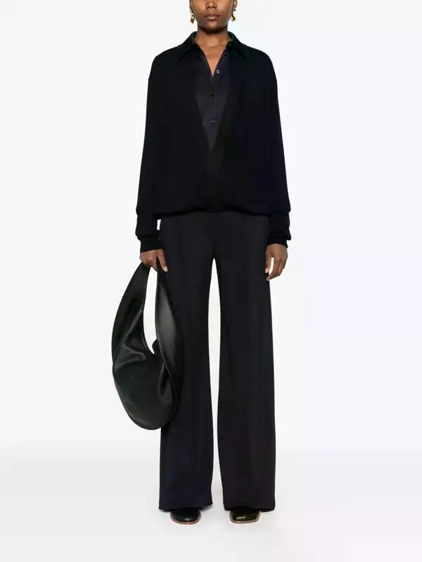 Dorothee Schumacher Plunging-neck Fine Knit Sweater
