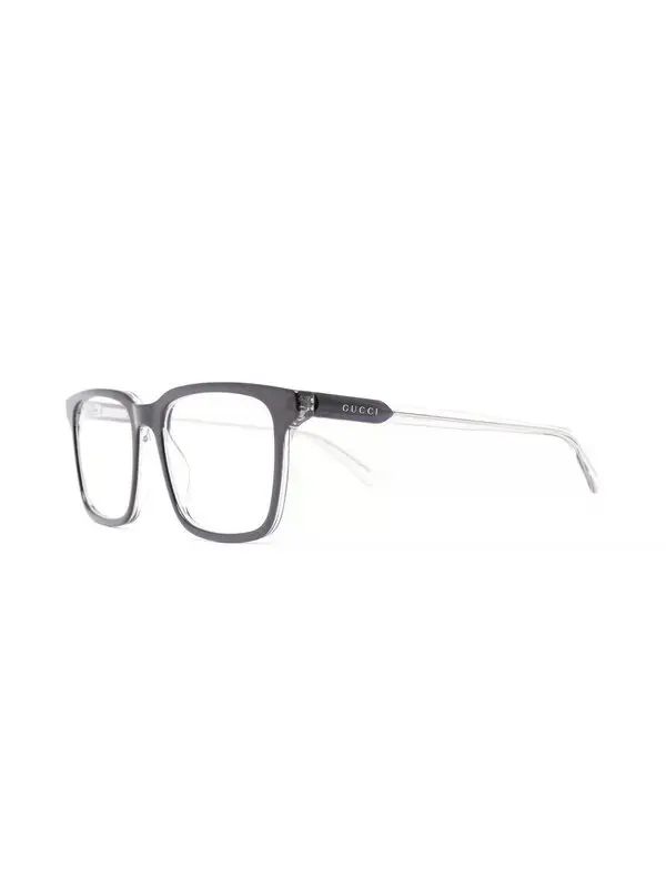 Gucci Square-frame Optical Glasses - Black