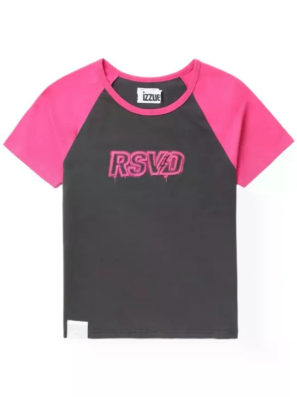 Izzue Logo-print Colourblock T-shirt
