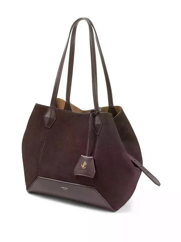 JIMMY CHOO Medium Diamond Tote Bag - Brown