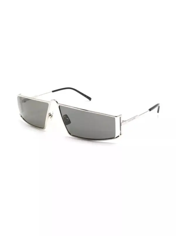 Saint Laurent Metallic Square-framed Sunglasses