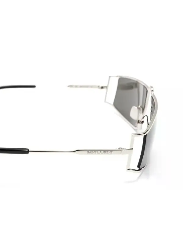 Saint Laurent Metallic Square-framed Sunglasses