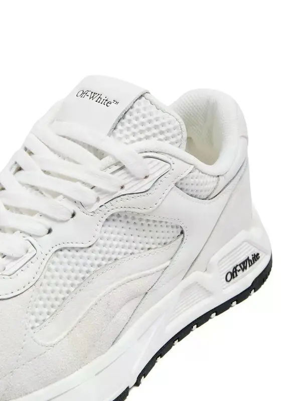 Off-White Kick Off Leather Sneakers