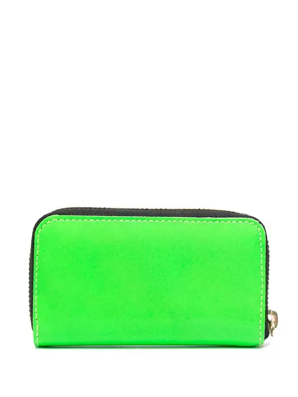 Comme Des Garçons Super Fluo Leather Wallet