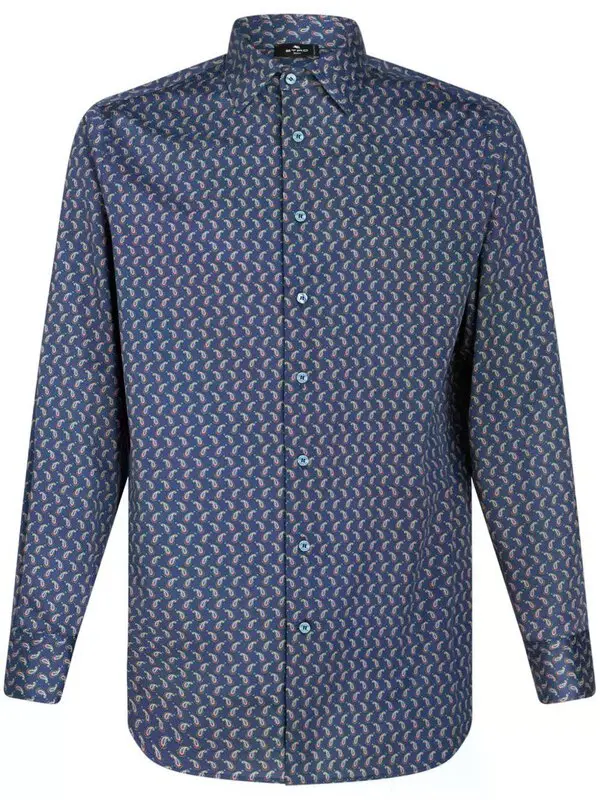 Etro Paisley-print Cotton Shirt
