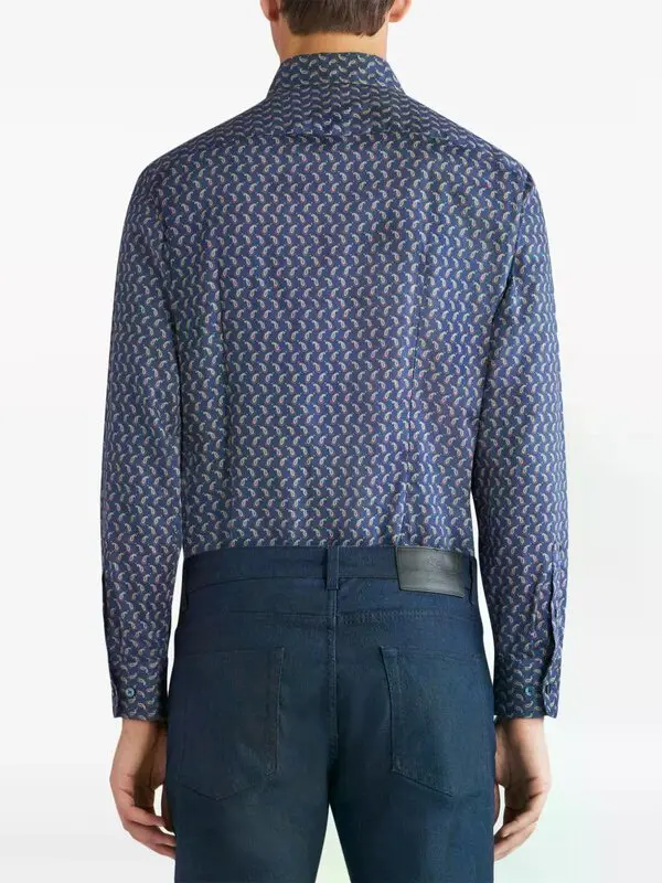 Etro Paisley-print Cotton Shirt