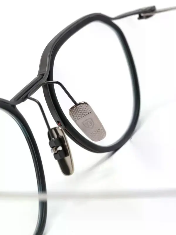 Dita Schema-two Round-frame Glasses - Black