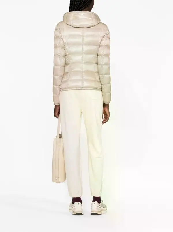 Herno High-shine Puffer Jacket - Neutrals