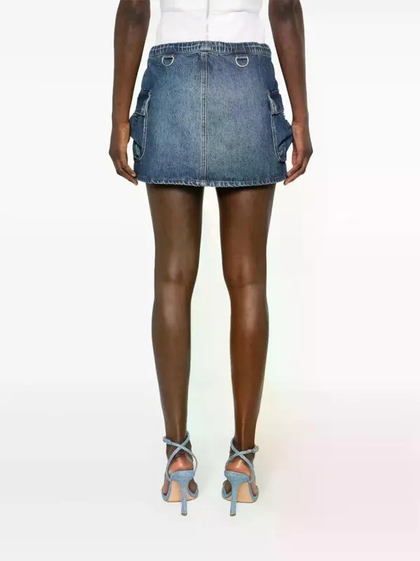 Coperni Denim Cargo Mini Skirt