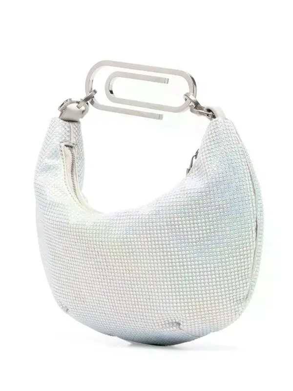 Off-White Sequinned Mini Bag - Grey