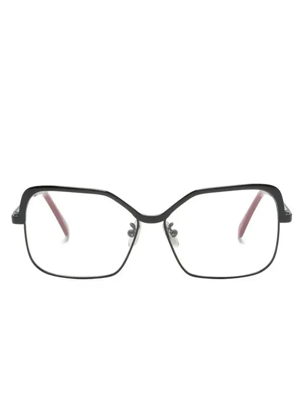 Marni Logo-debossed Square-frame Glasses