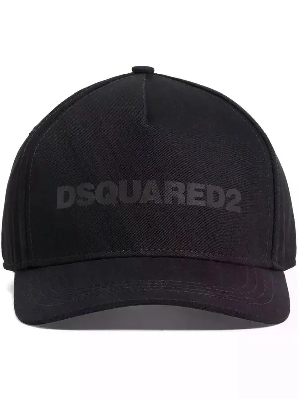 Dsquared2 Logo Patch Baseball Cap - Black