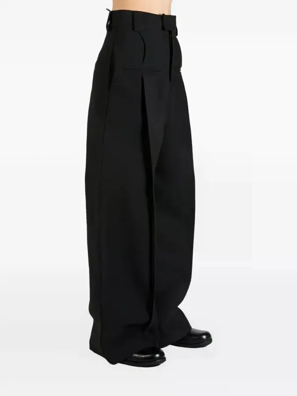 FAX COPY EXPRESS Front-jetted Pocket Trousers