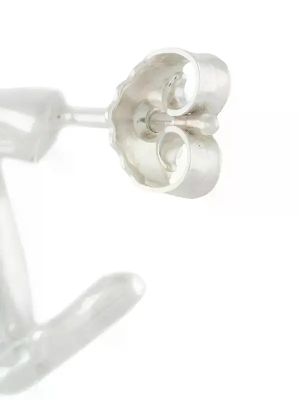 WOUTERS & HENDRIX Twisted Hoop Earrings - Silver