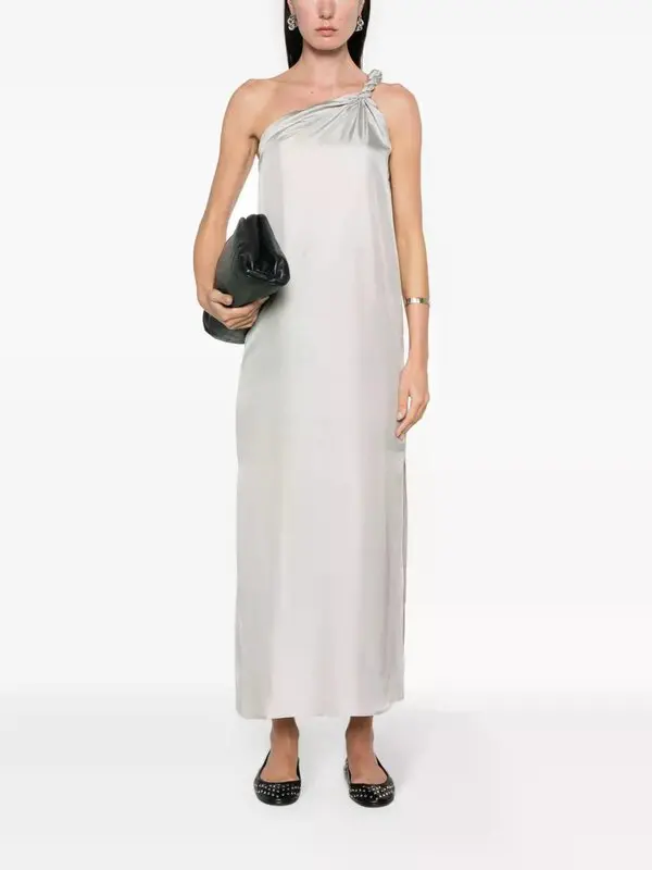 Loulou De Saison Adela Silk Maxi Dress