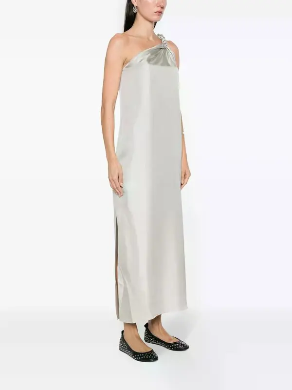 Loulou De Saison Adela Silk Maxi Dress