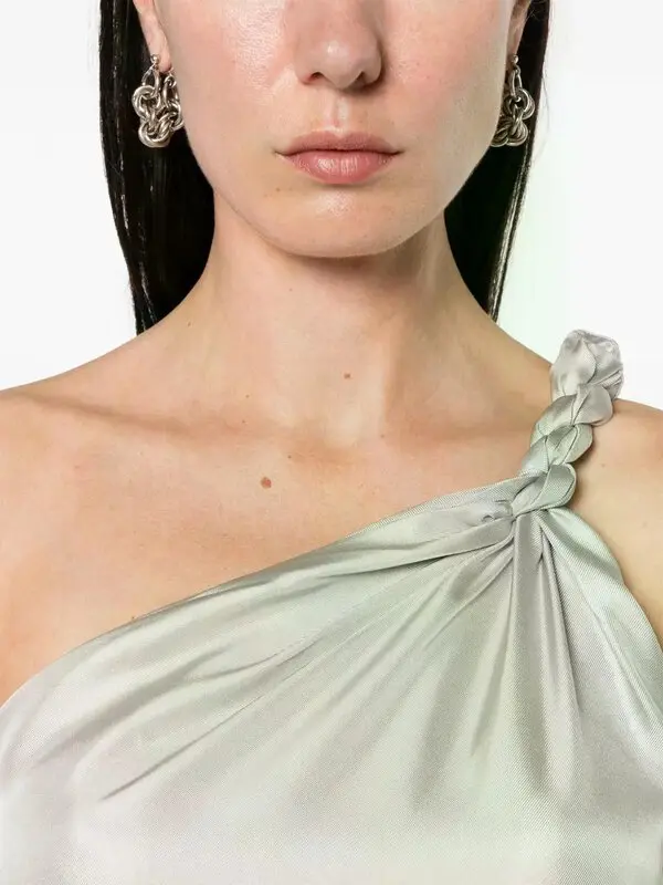 Loulou De Saison Adela Silk Maxi Dress