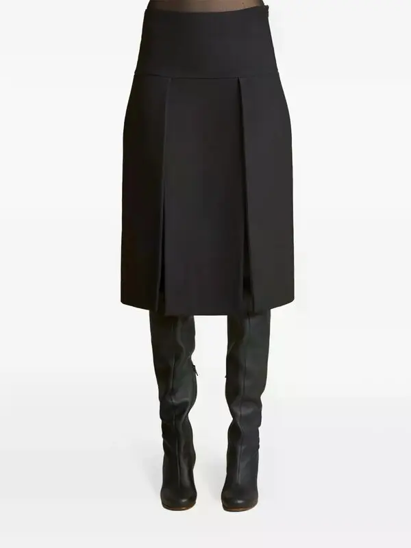 Khaite Kidd Midi Skirt