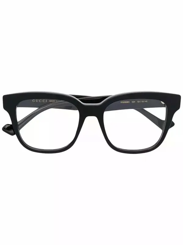 Gucci Square-frame Glasses - Black