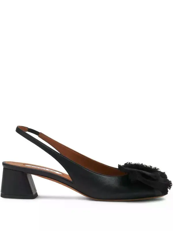 LANVIN Leather Slingback Pumps