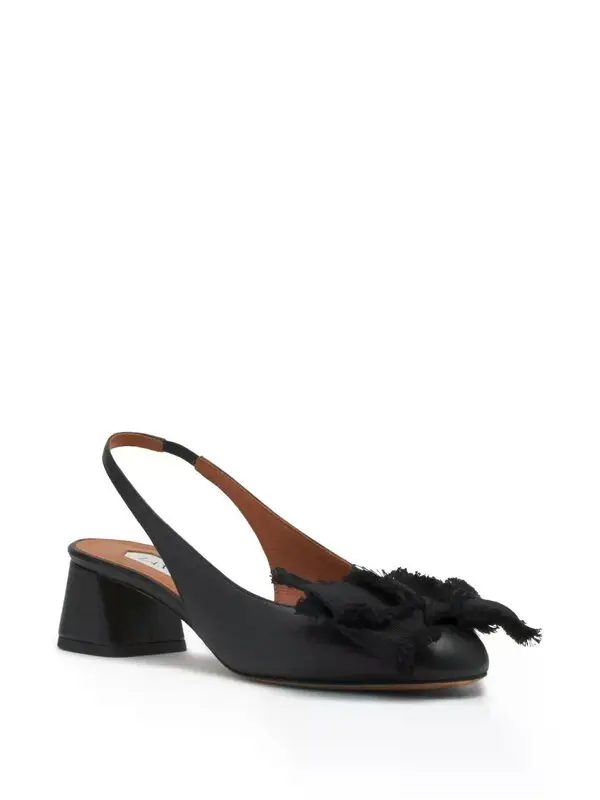 LANVIN Leather Slingback Pumps