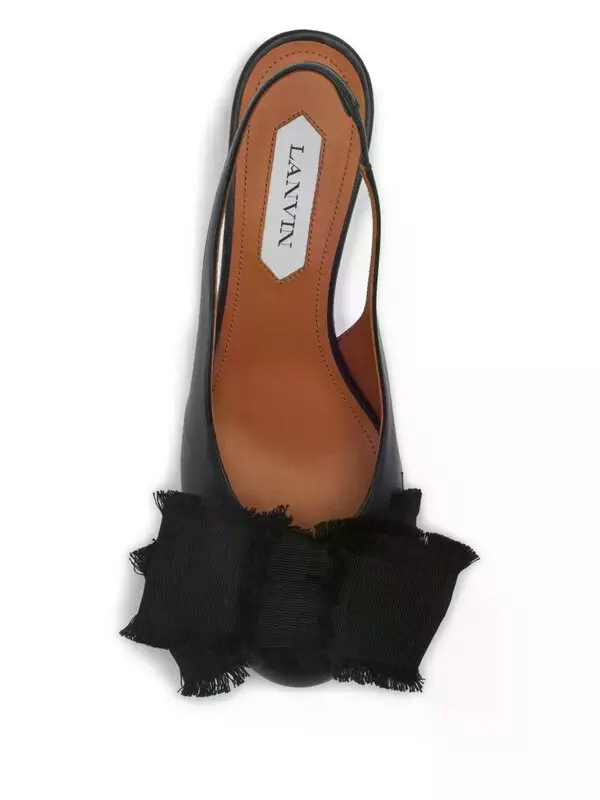 LANVIN Leather Slingback Pumps