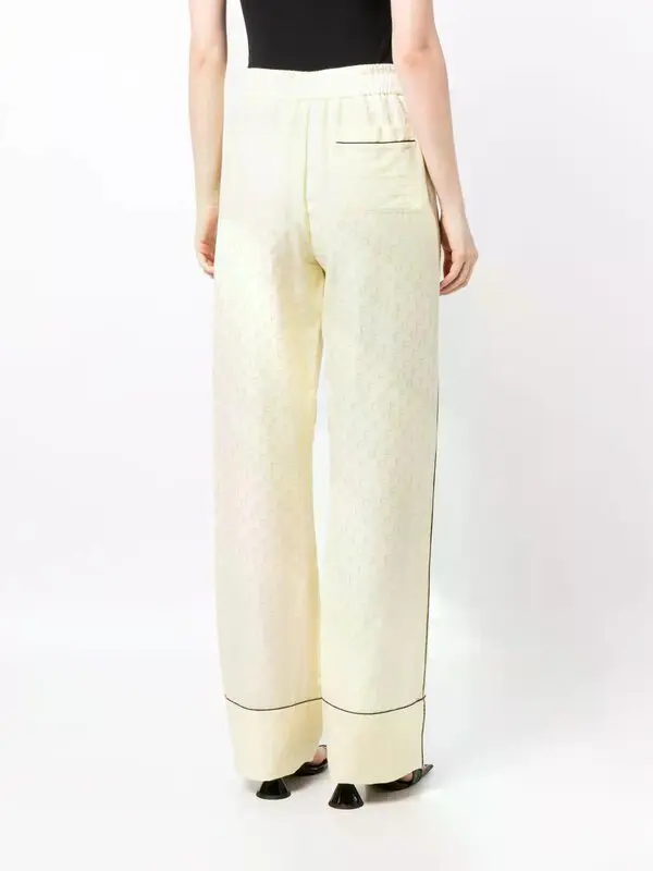 Off-White Logo-jacquard Elasticated Trousers