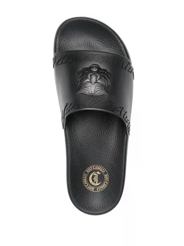 Just Cavalli Logo-embossed Slides