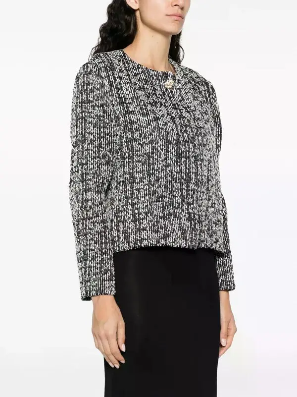 LANVIN Cropped Tweed Jacket