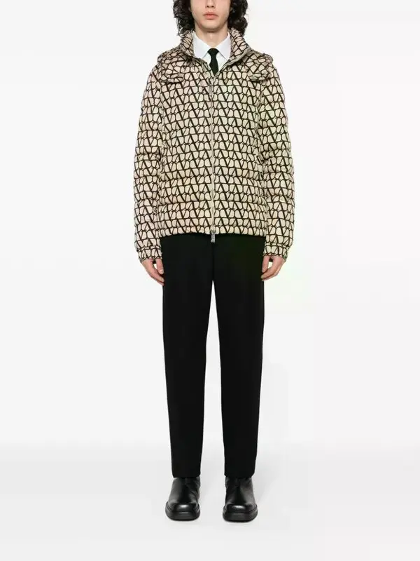 Valentino Garavani Toile Iconographe Down Jacket