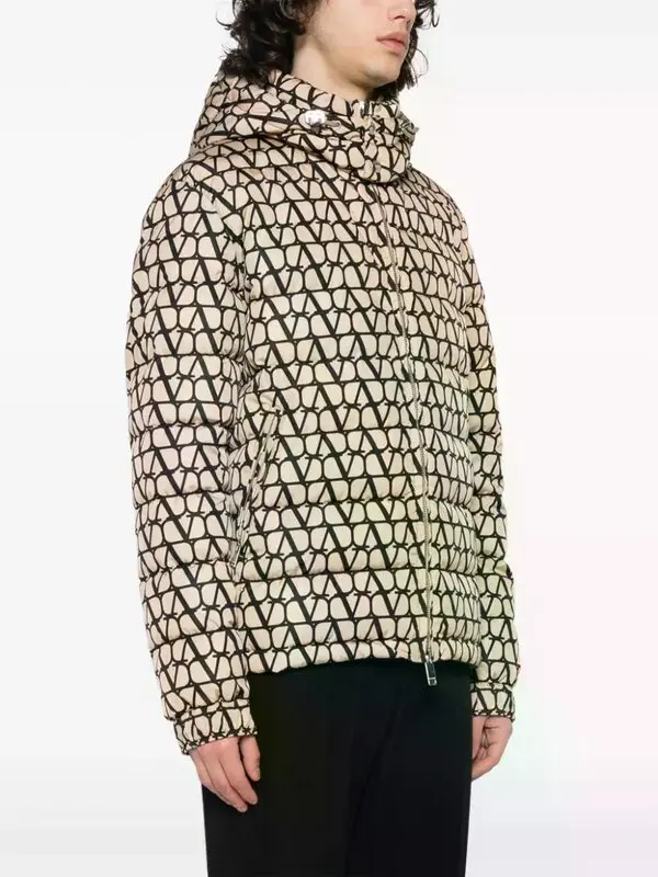 Valentino Garavani Toile Iconographe Down Jacket