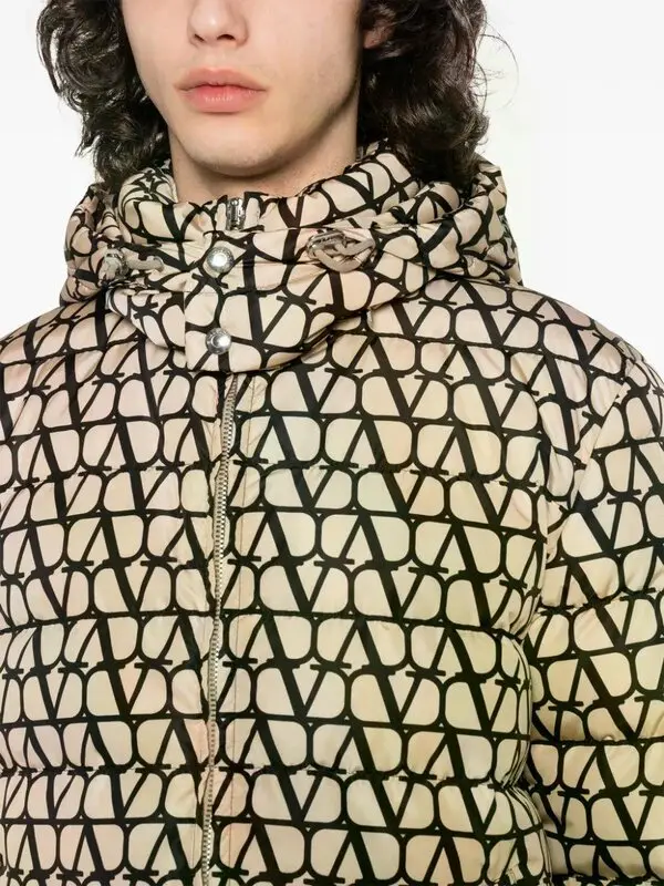 Valentino Garavani Toile Iconographe Down Jacket