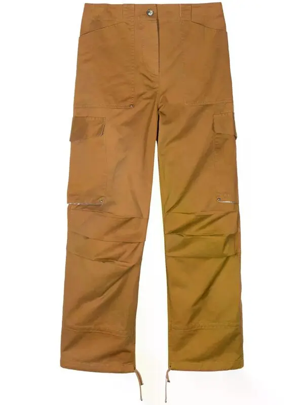 Rabanne Embroidered-logo Cargo Pants