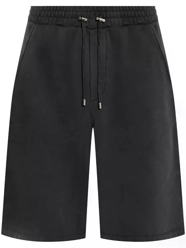 Balmain Logo-embroidered Track Shorts