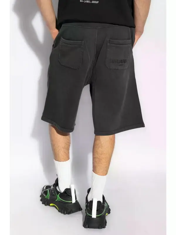 Balmain Logo-embroidered Track Shorts