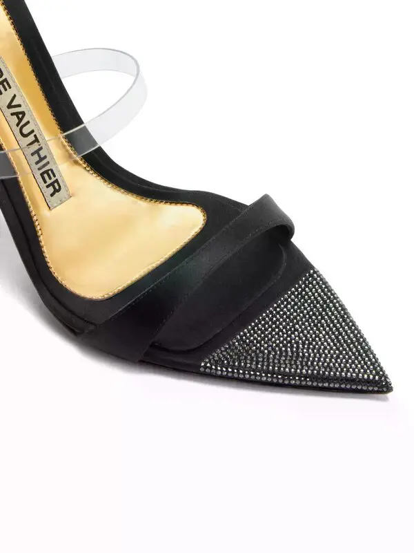 Alexandre Vauthier 105mm Mirrored-finish Stiletto Pumps