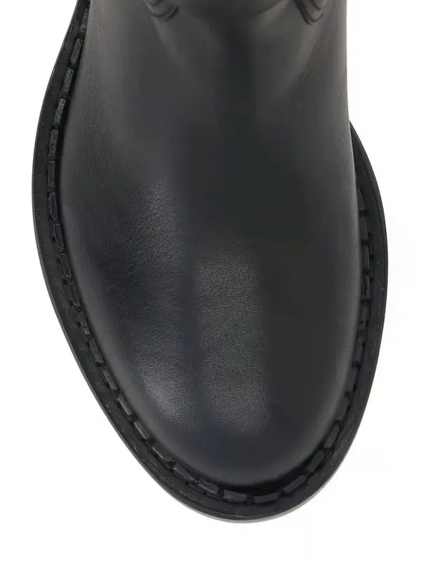 Santoni X 10 Corso Como Leather Boots