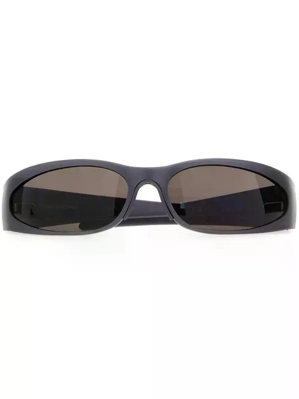 Balenciaga Reverse Xpander 2.0 Rectangle-frame Sunglasses - Grey