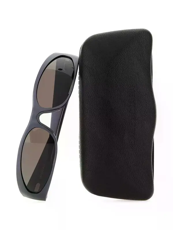 Balenciaga Reverse Xpander 2.0 Rectangle-frame Sunglasses