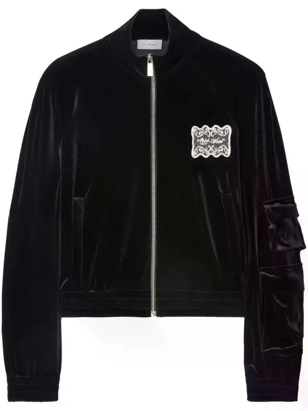 Off-White Lace-detailing Track Jacket