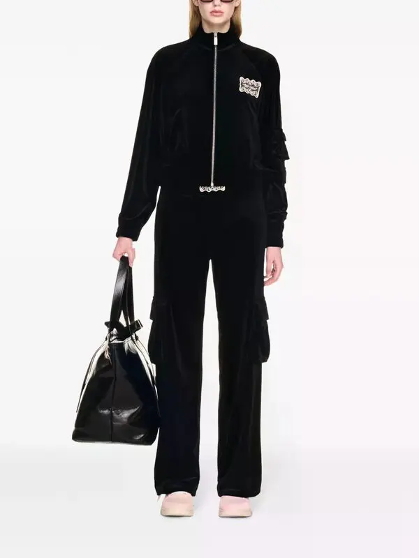 Off-White Lace-detailing Track Jacket